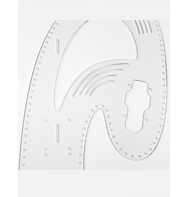 Curvy large drawing template